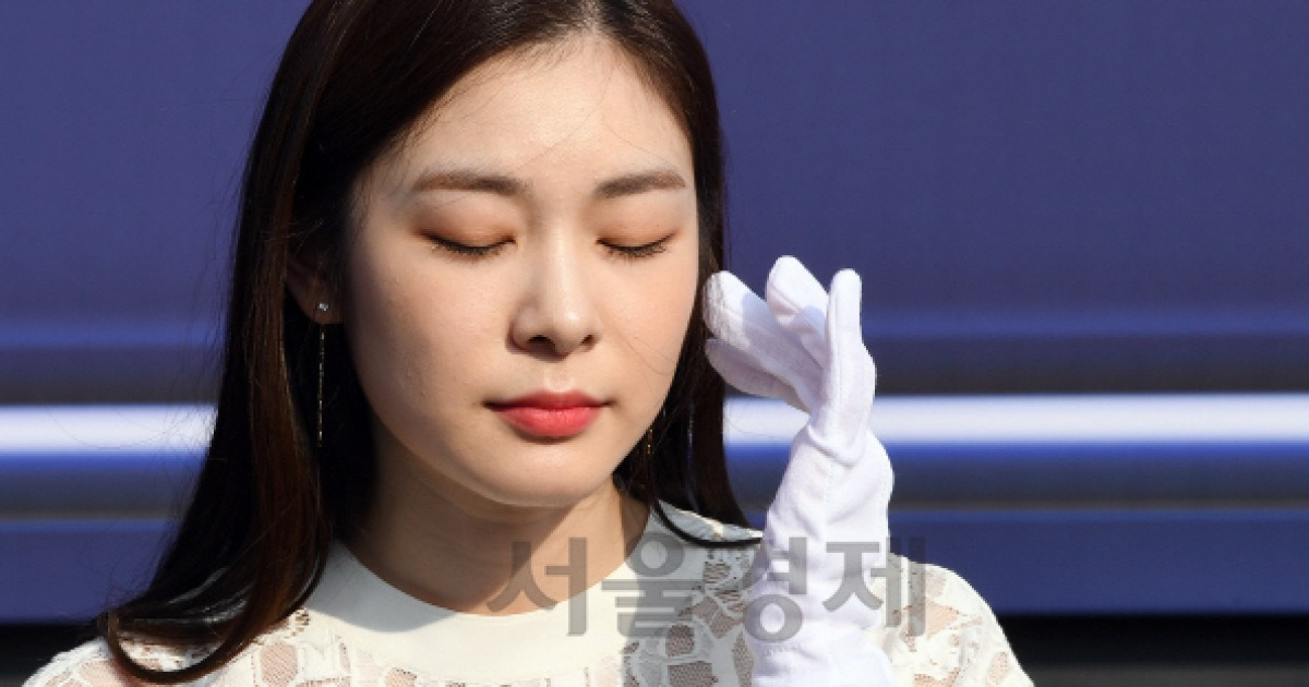 SKT 갤럭시노트10 런칭 행사에 참석한 김연아