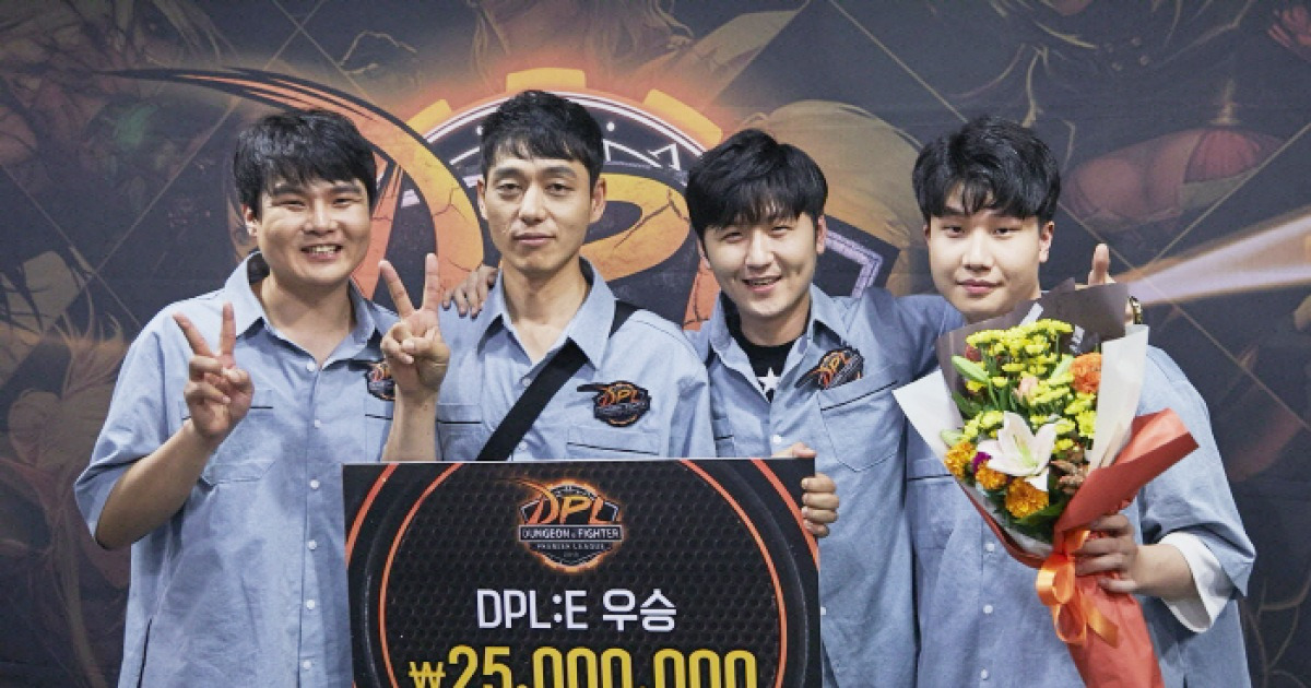 던전앤파이터 e스포츠 리그 'DPL 2019 썸머' 이찬혁·웁스크루 우승