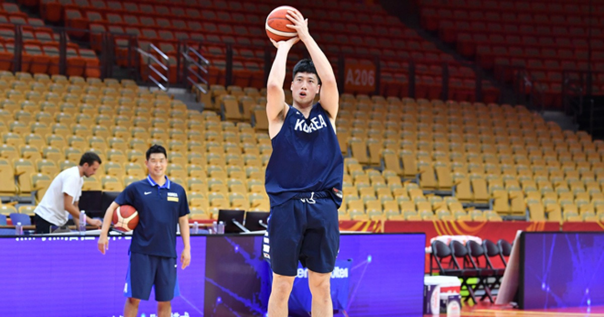[JB포토] FIBA WC 양희종 '3점슛 연습'