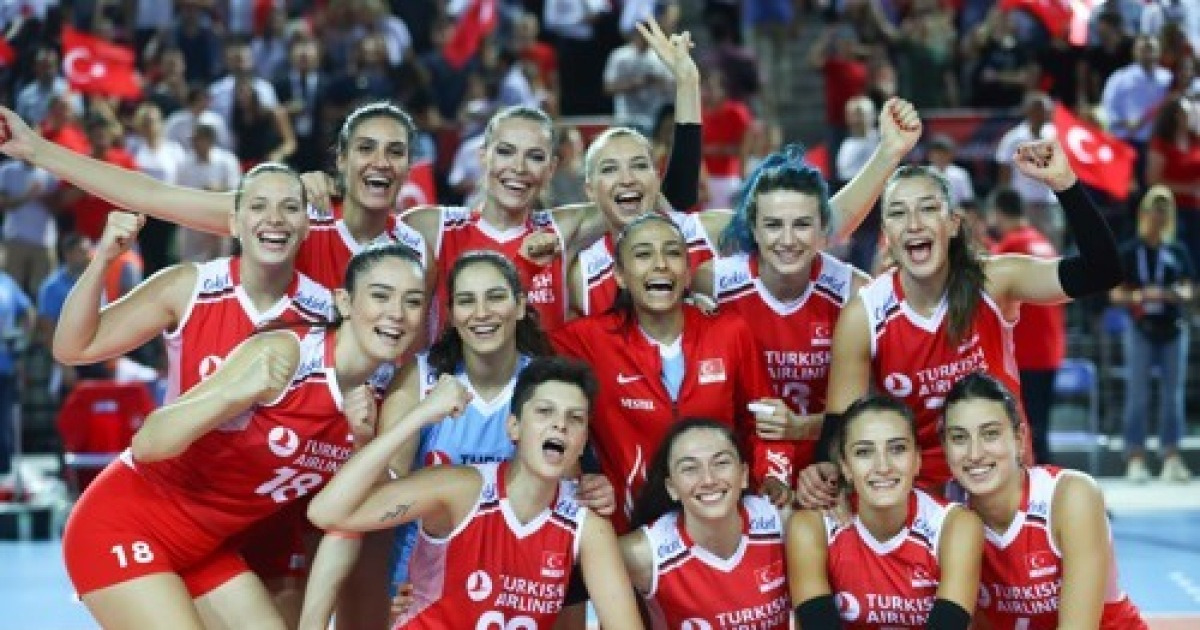 TURKEY VOLLEYBALL WOMEN EUROPEAN CHAMPIONSHIP