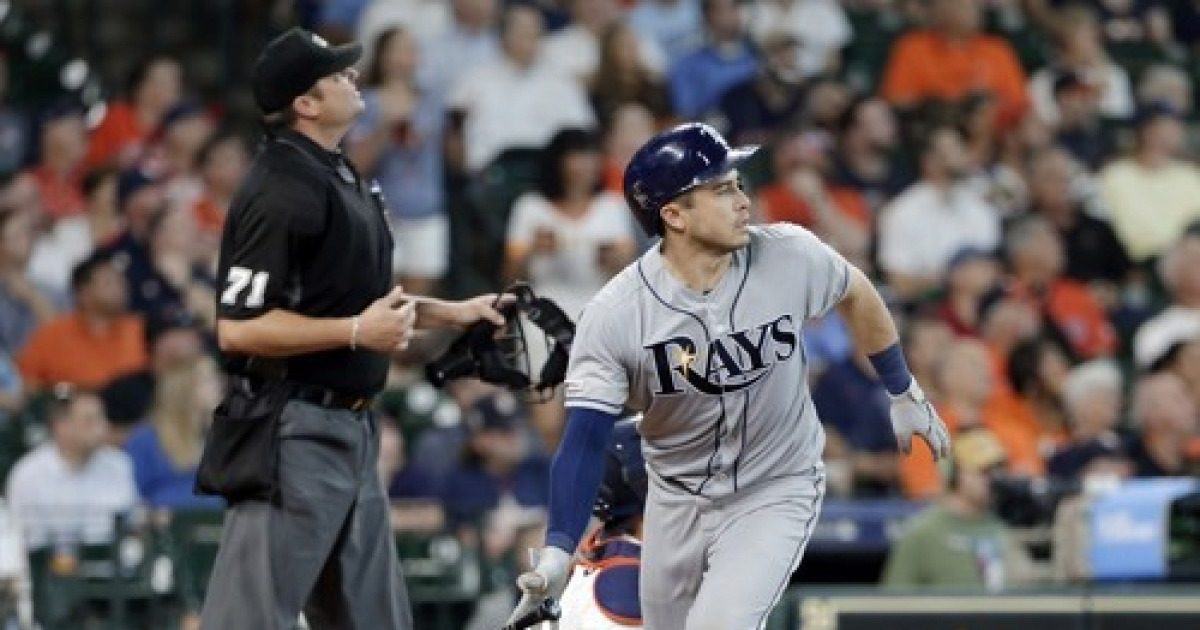 Rays Astros Baseball