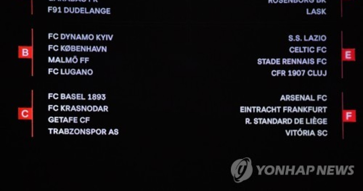 MONACO SOCCER UEFA EUROPA LEAGUE DRAW