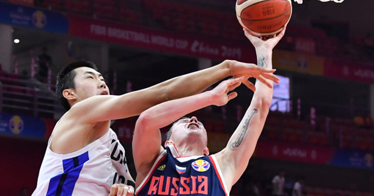 [JB포토] FIBA WC 정효근 '블록슛 하고 싶었는데'