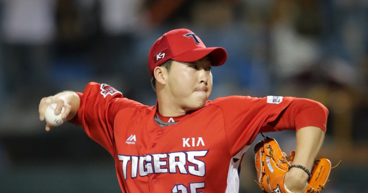 [스경X MVP] KIA 5연승에 4연속 SV..문경찬 "연투, 기쁘고 즐겁다"