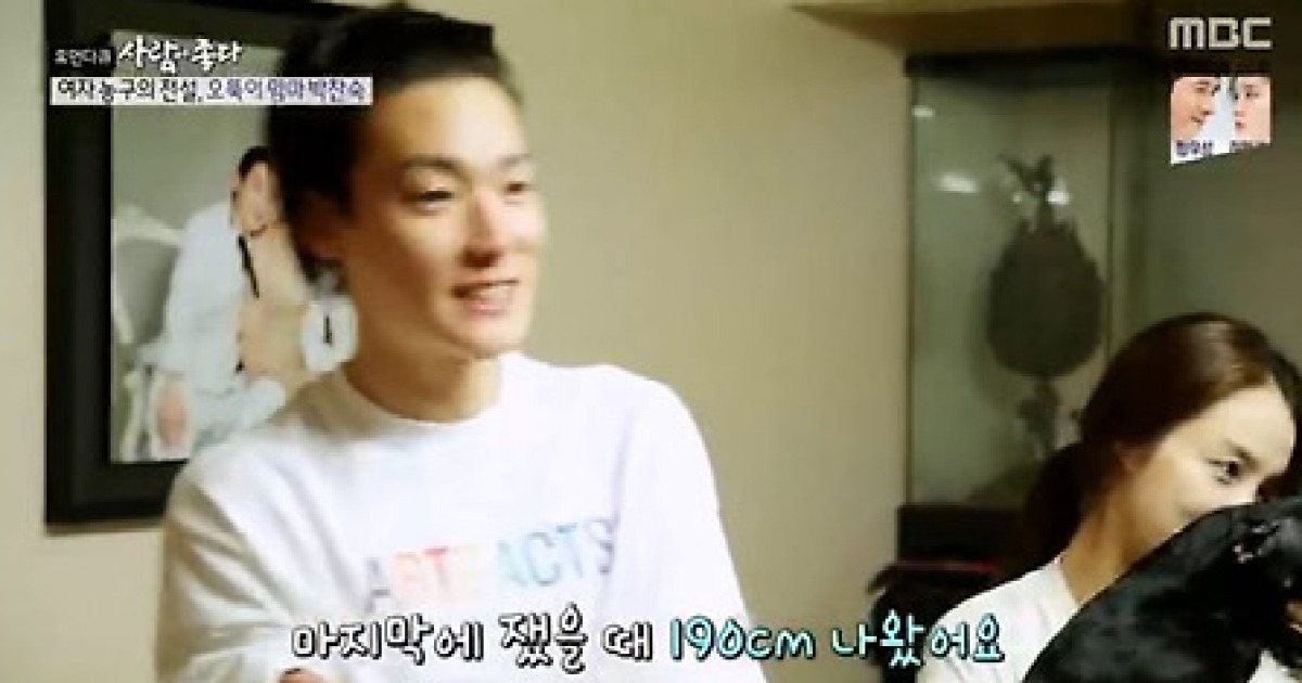 '사람이 좋다' 박찬숙 아들·딸 키 공개 "190cm vs 170cm"