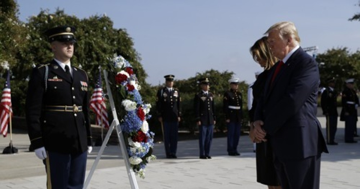 Sept 11 Anniversary Trump