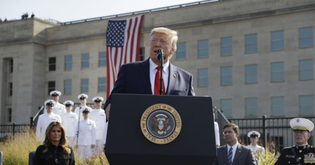 Sept 11 Anniversary Trump
