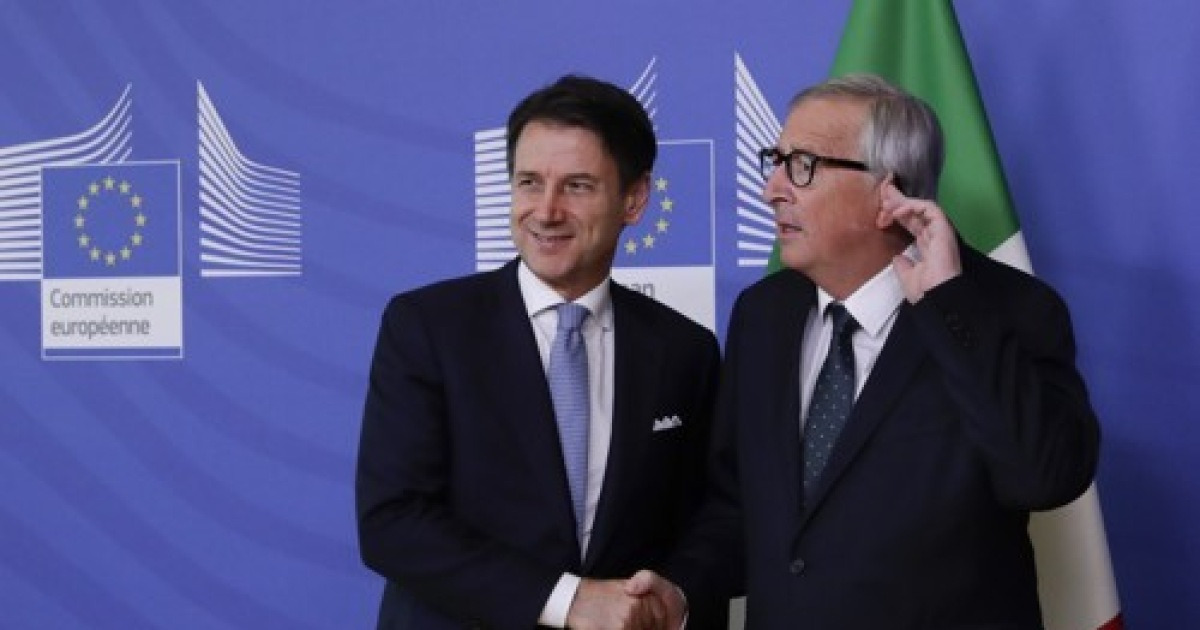 BELGIUM EU COMMISSION ITALIAN PRIME MINISTER VISIT