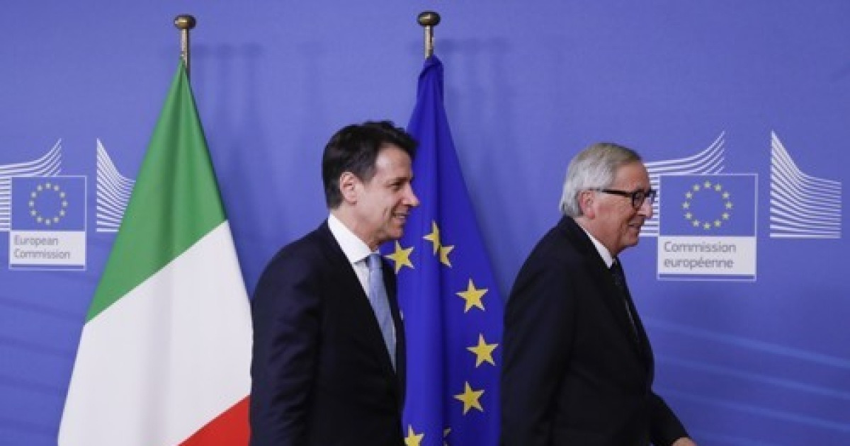 BELGIUM EU COMMISSION ITALIAN PRIME MINISTER VISIT