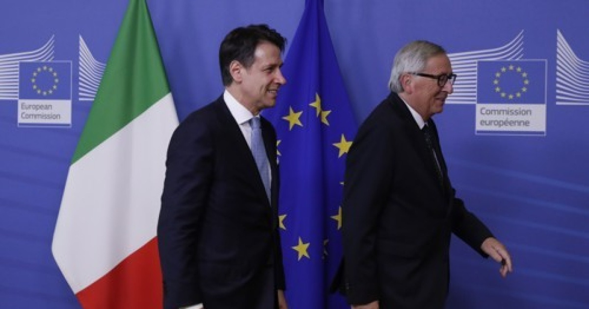 BELGIUM EU COMMISSION ITALIAN PRIME MINISTER VISIT