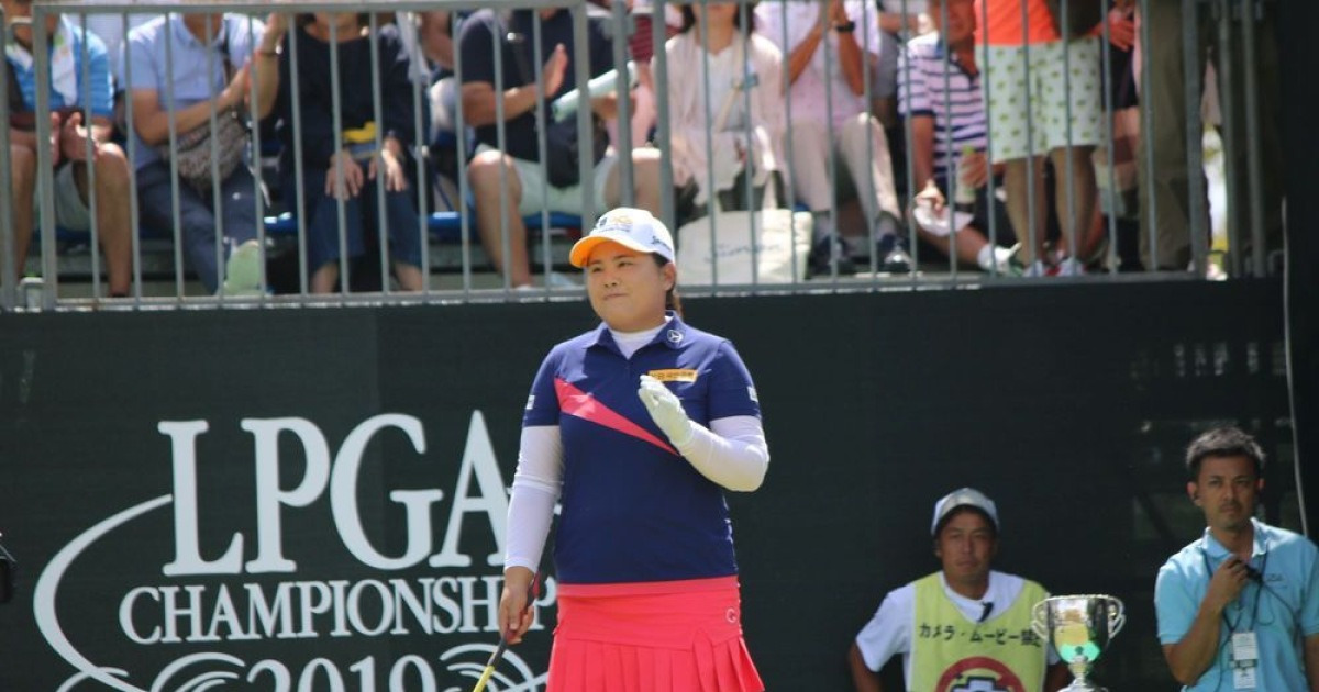 박인비 "페어웨이 안착률 높아 잘 풀려" 1R 인터뷰 (JLPGA 챔피언십)