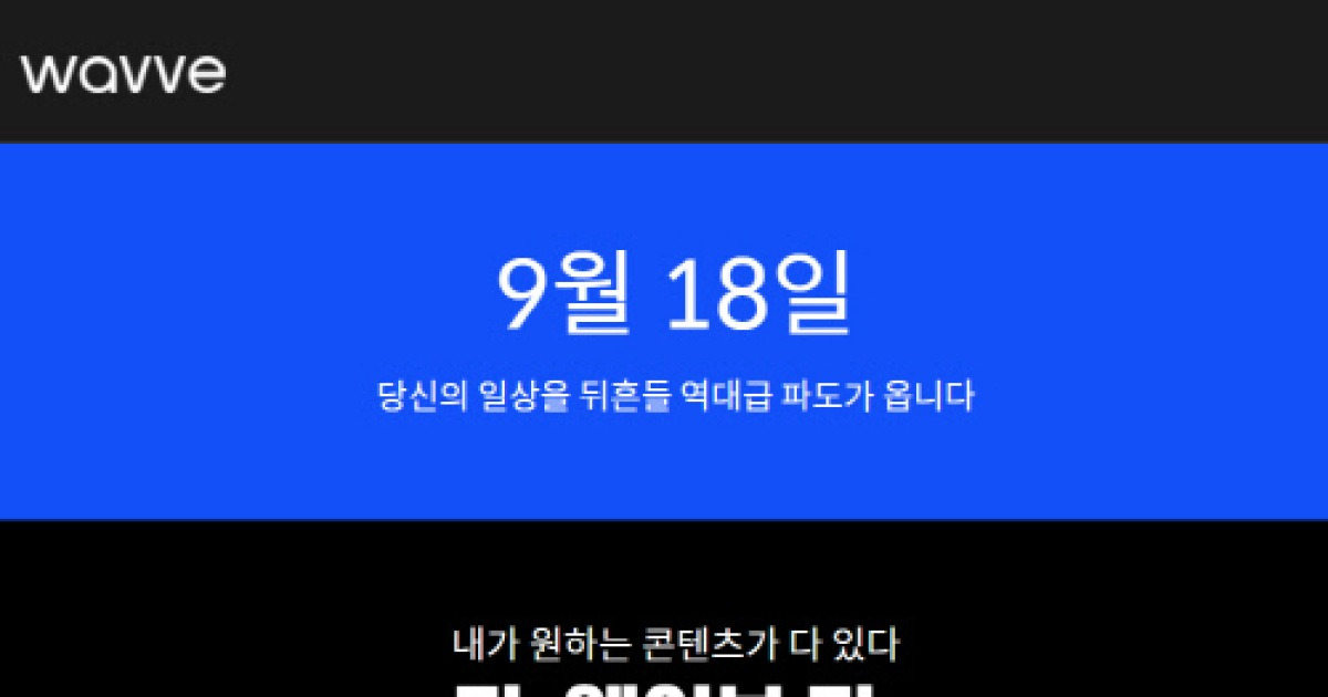 웨이브 이어 CJ ENM+JTBC까지..토종 OTT 생존 위한 경쟁에 뛰어들다[SS초점]