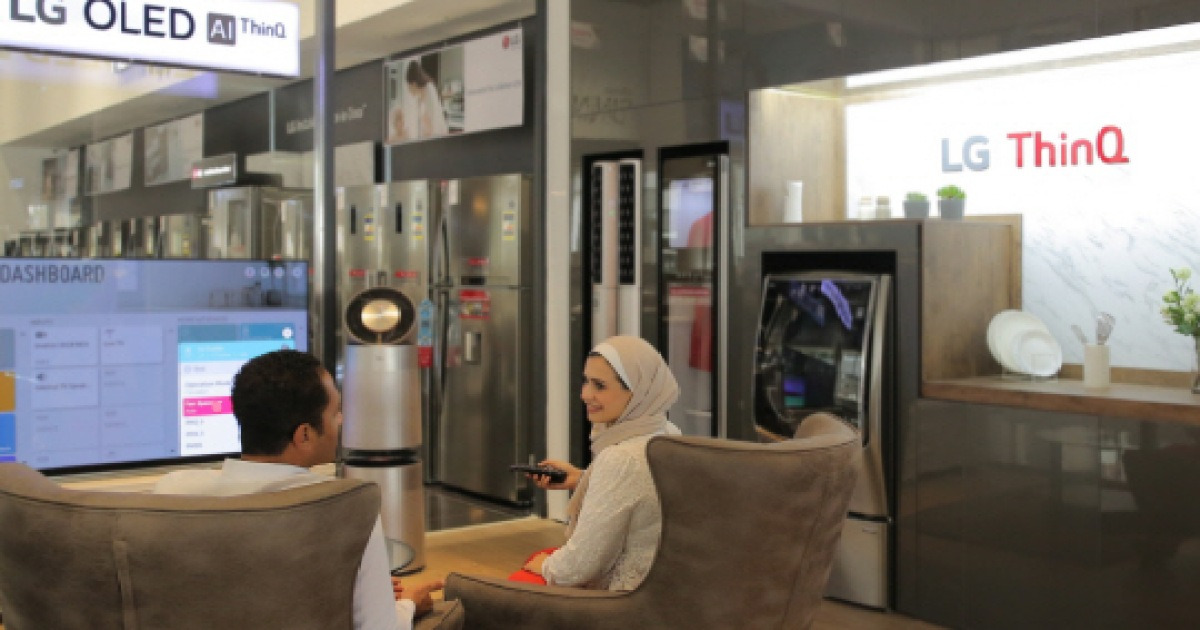 LG전자, 이집트에 '씽큐 체험존' 오픈