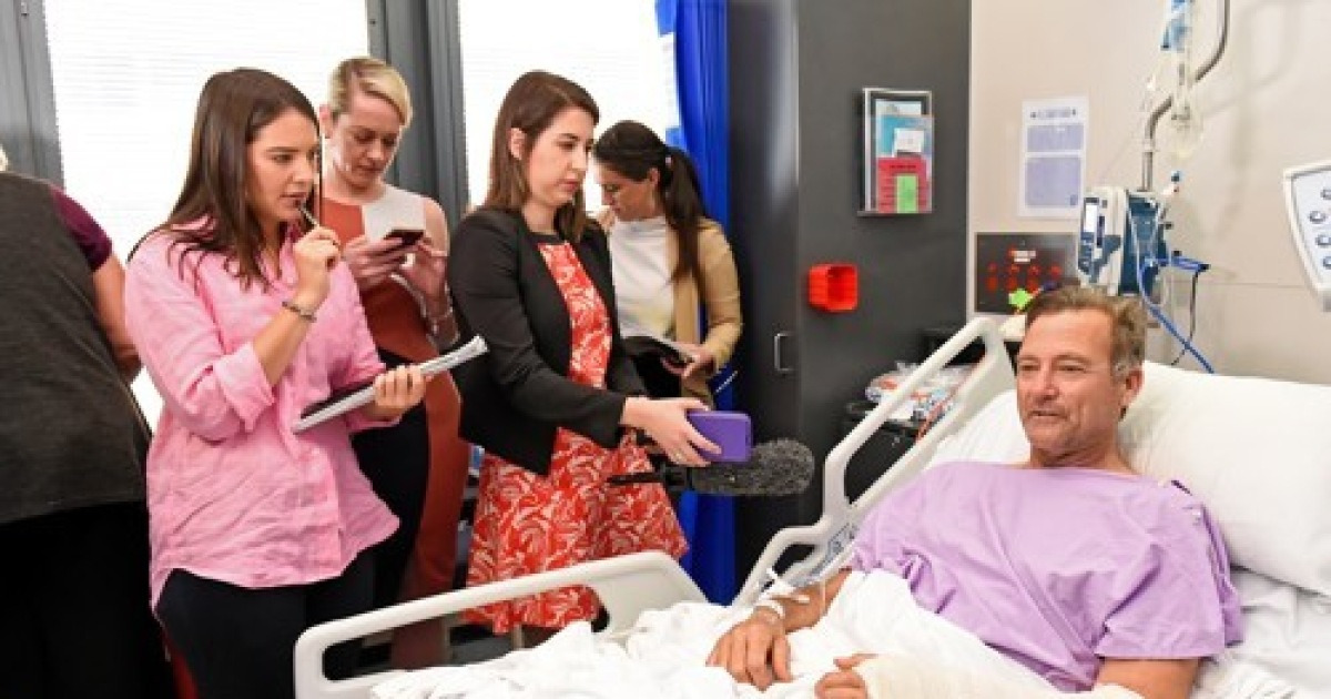 AUSTRALIA BUSHWALKER NEIL PARKER PRESSER