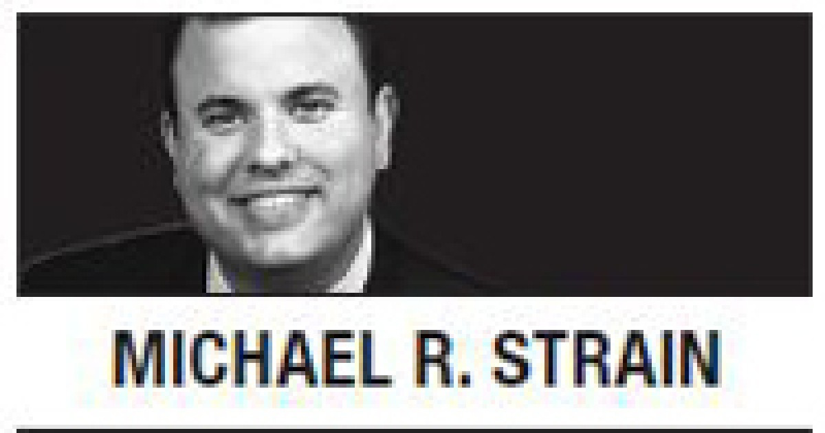 [Michael R. Strain] Populism will probably just go away soon, so relax