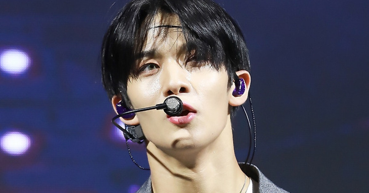 CIX 배진영 '땀으로 촉촉하게 젖은 멋짐'[포토엔HD]