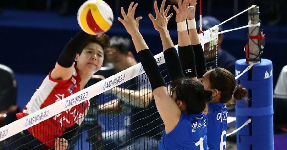 [kovo컵] 후위공격하는 최지유.