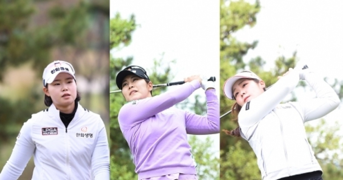 선두 임희정, 신인 2승 고지에 성큼..선배 김지현·이소영은 추격 [KLPGA 올포유 챔피언십]
