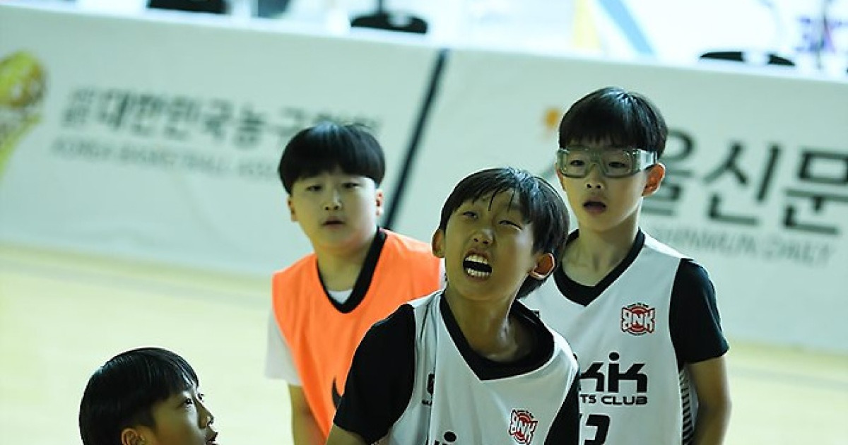 [JB포토] 3X3 초등부 '우리도 뜨거운 농구 열정'