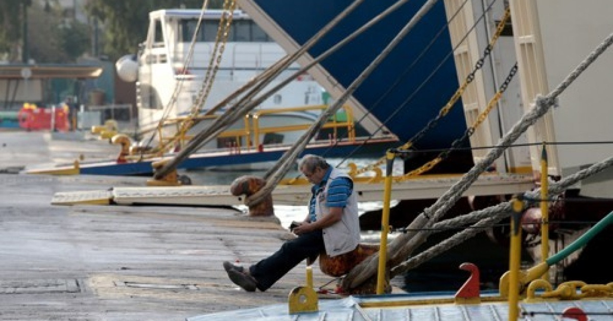 GREECE LABOR PORT SEAMEN STRIKE