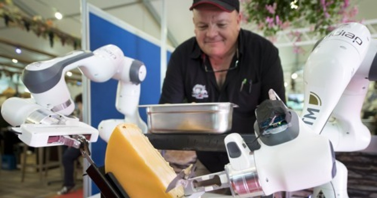 SWITZERLAND ROBOT RACLETTE CHEESE