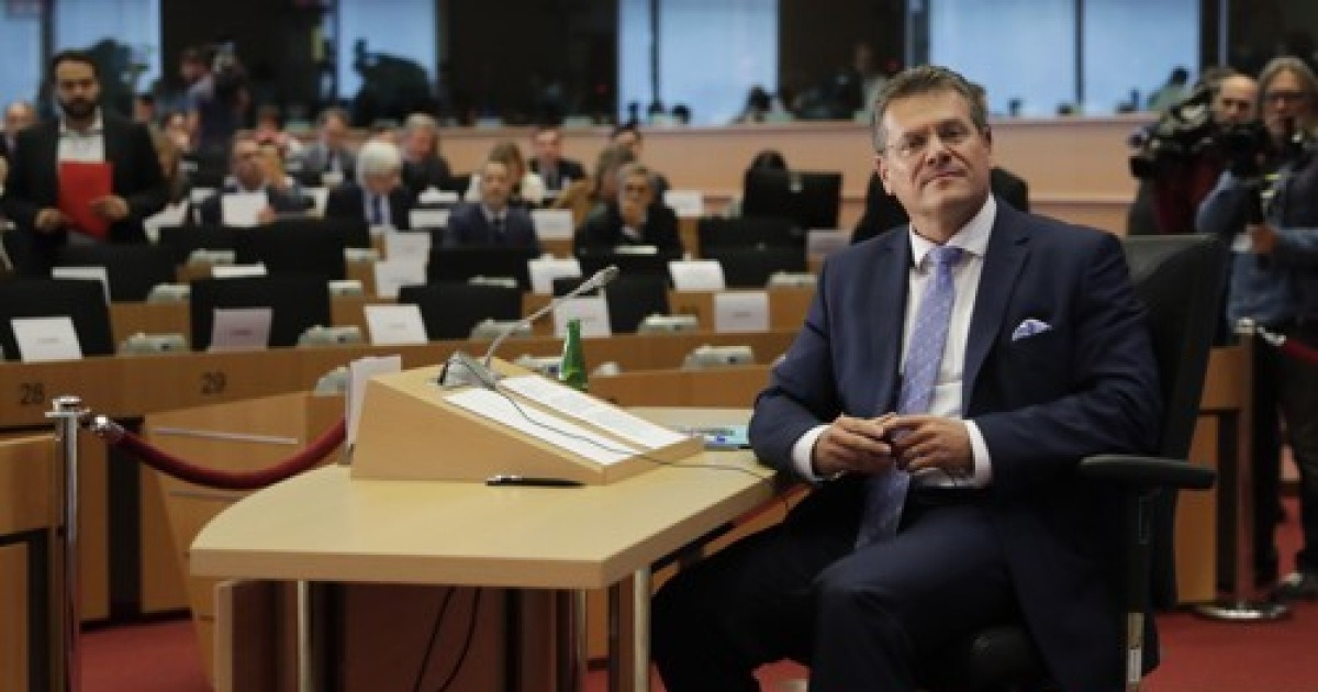 BELGIUM EU PARLIAMENT HEARING DESIGNATE EU COMMISSIONER
