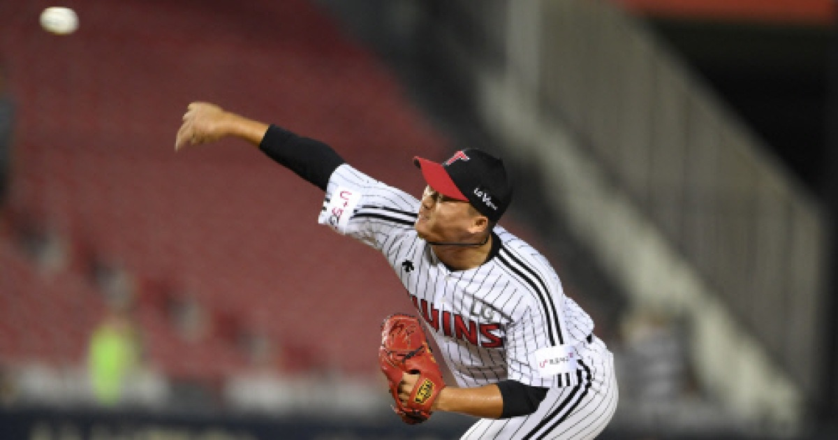 NC와 WC전 승리 다짐한 고우석 "정후에게 기다리라고 했다"[WC1]