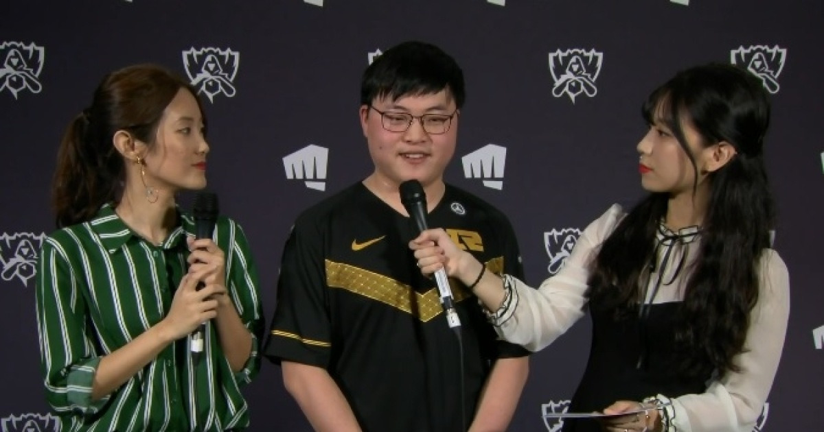 [롤드컵] RNG 'Uzi' 지안지하오 "SKT전 기대된다"