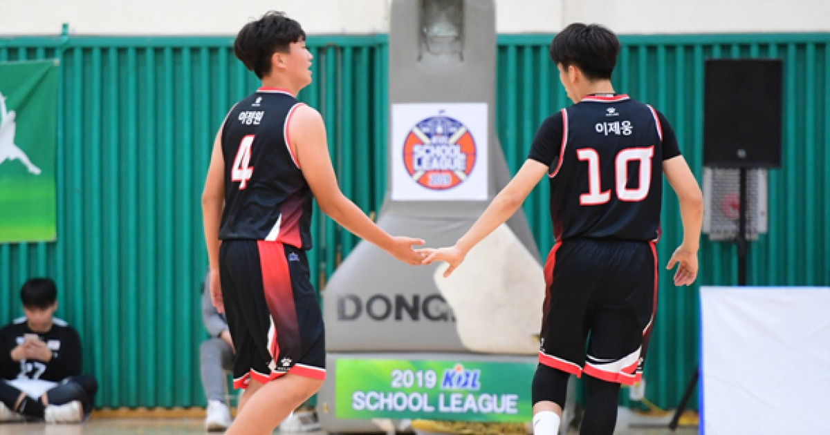 [JB포토화보] '2019 KBL 스쿨리그' KT와 재송중 경기화보 (KT 43-23 재송중)