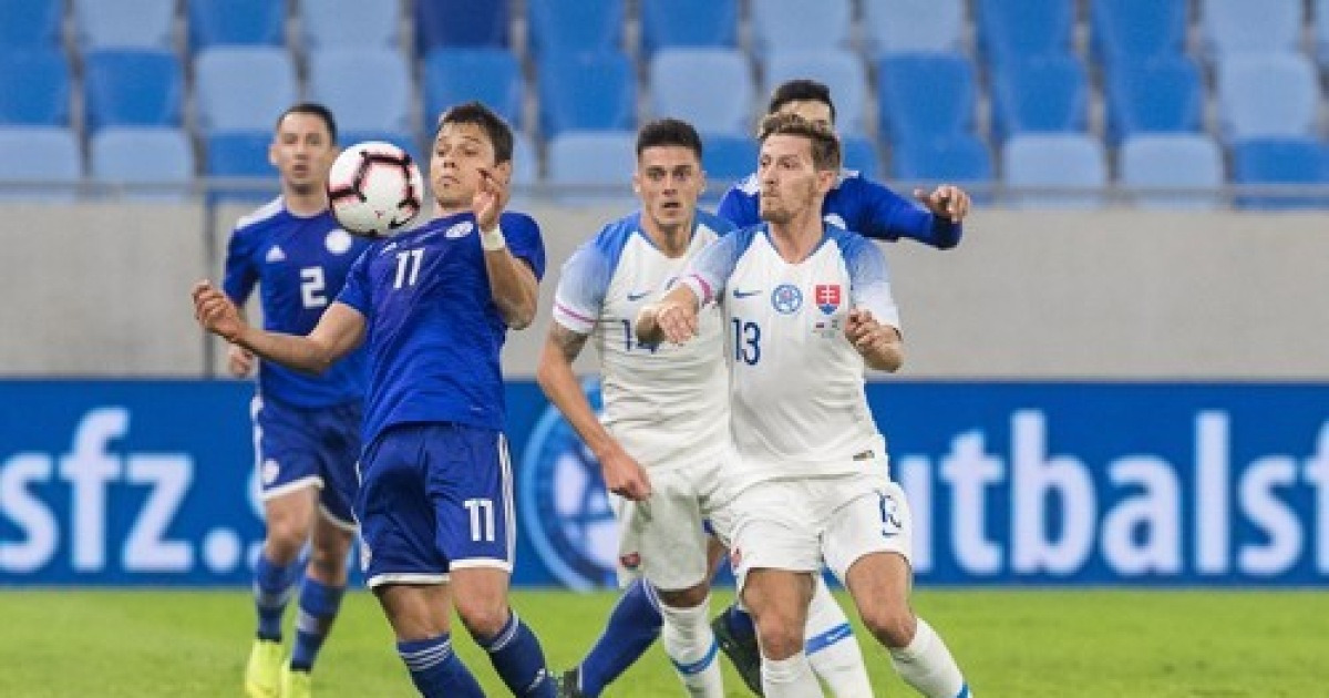 SLOVAKIA SOCCER INTERNATIONAL FRIENDLY