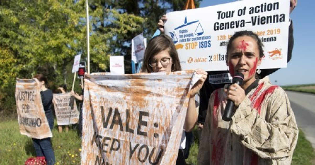 SWITZERLAND PROTEST VALE DAM TRAGEDY