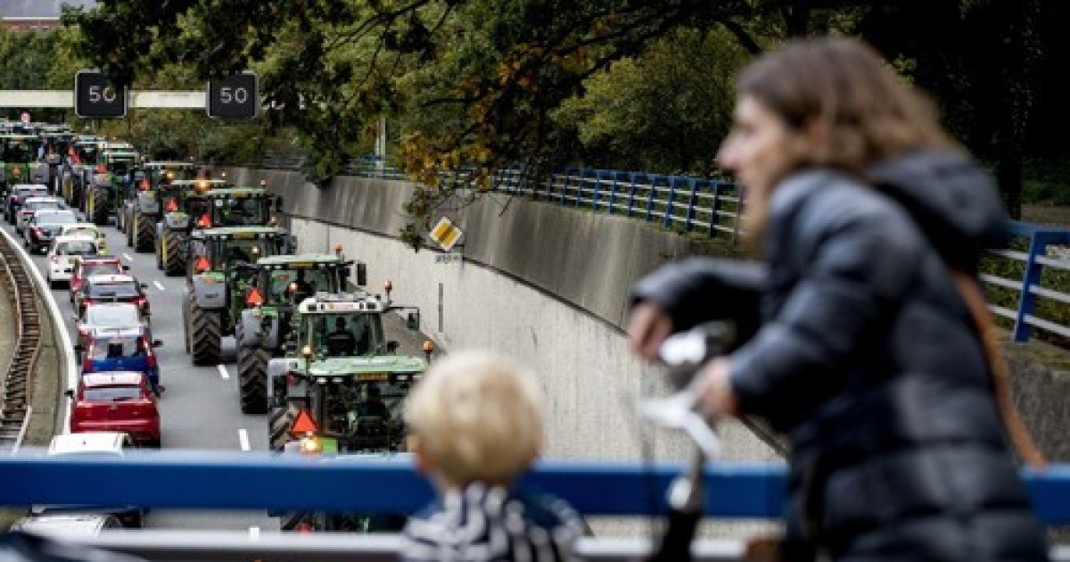 NETHERLANDS FARMERS PROTEST
