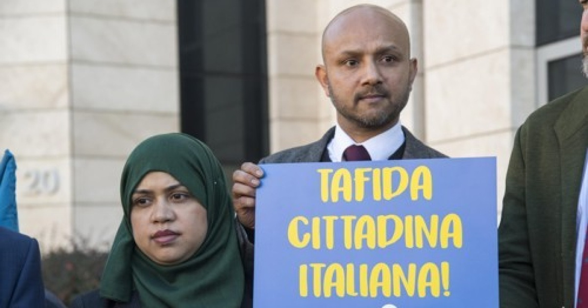 ITALY BRITAIN PEOPLE TAFIDA