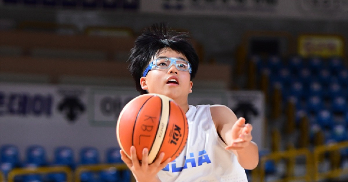 [JB포토] '2019 KBL 스쿨리그 창원' 율하중 방진호 '꼭 성공시키겠다'