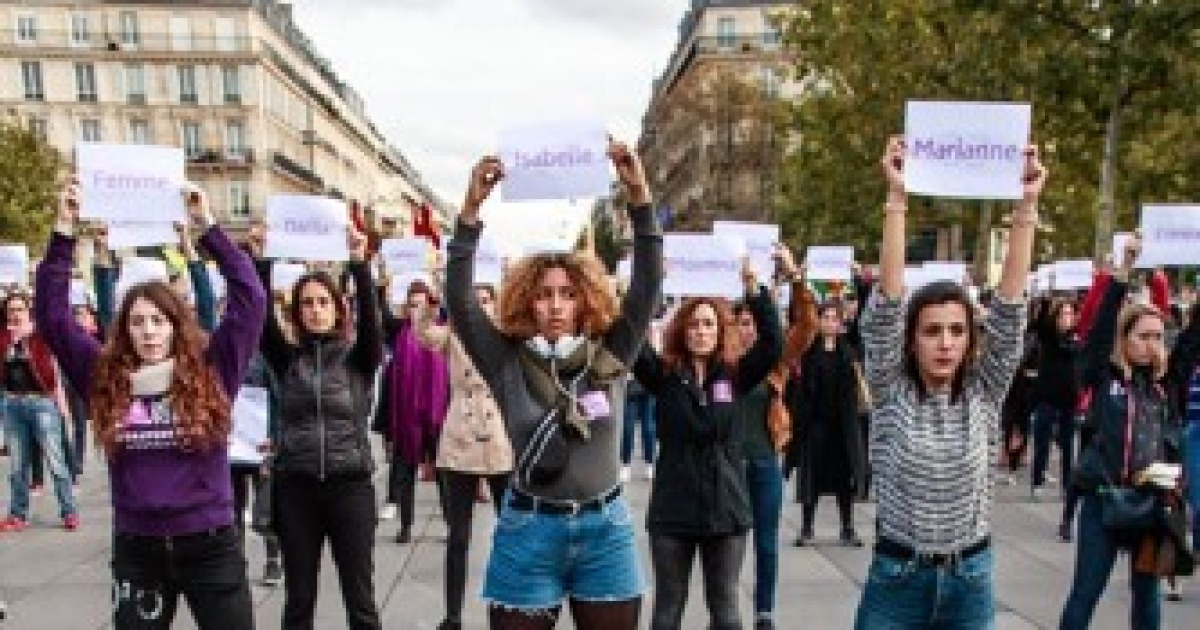 FRANCE FEMICIDE PROTEST