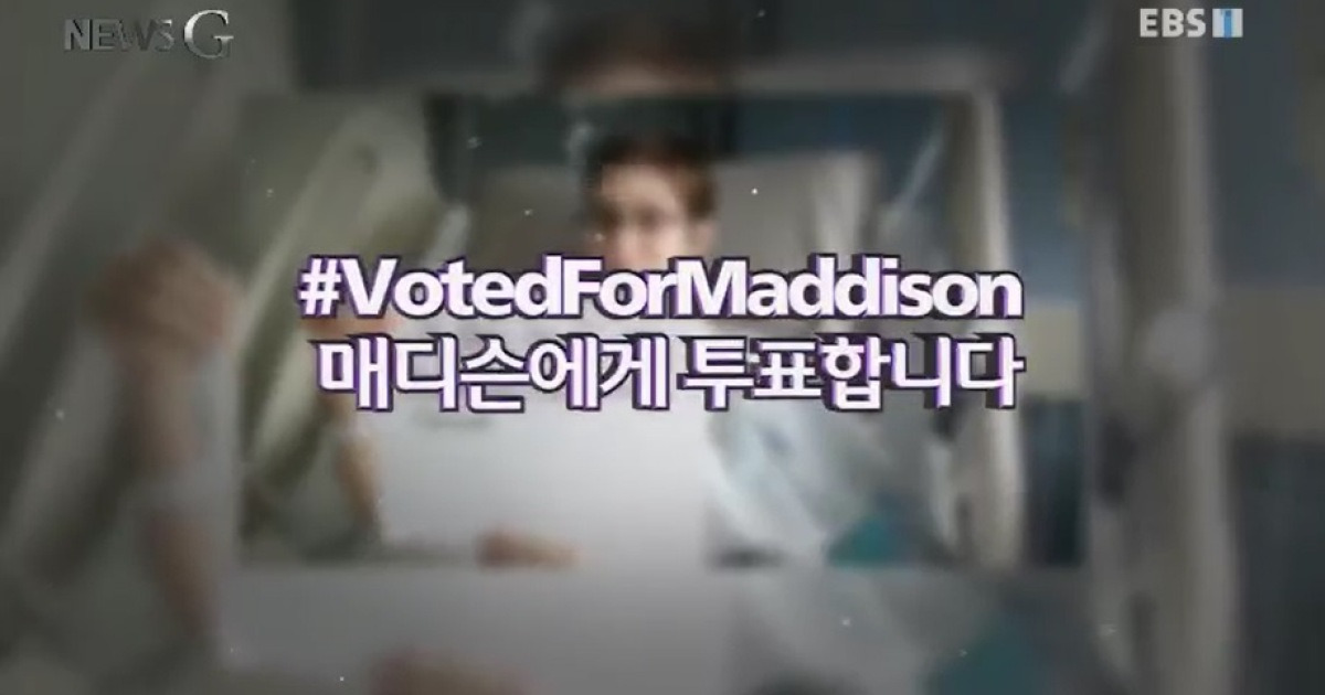 매디슨에게 투표했습니다