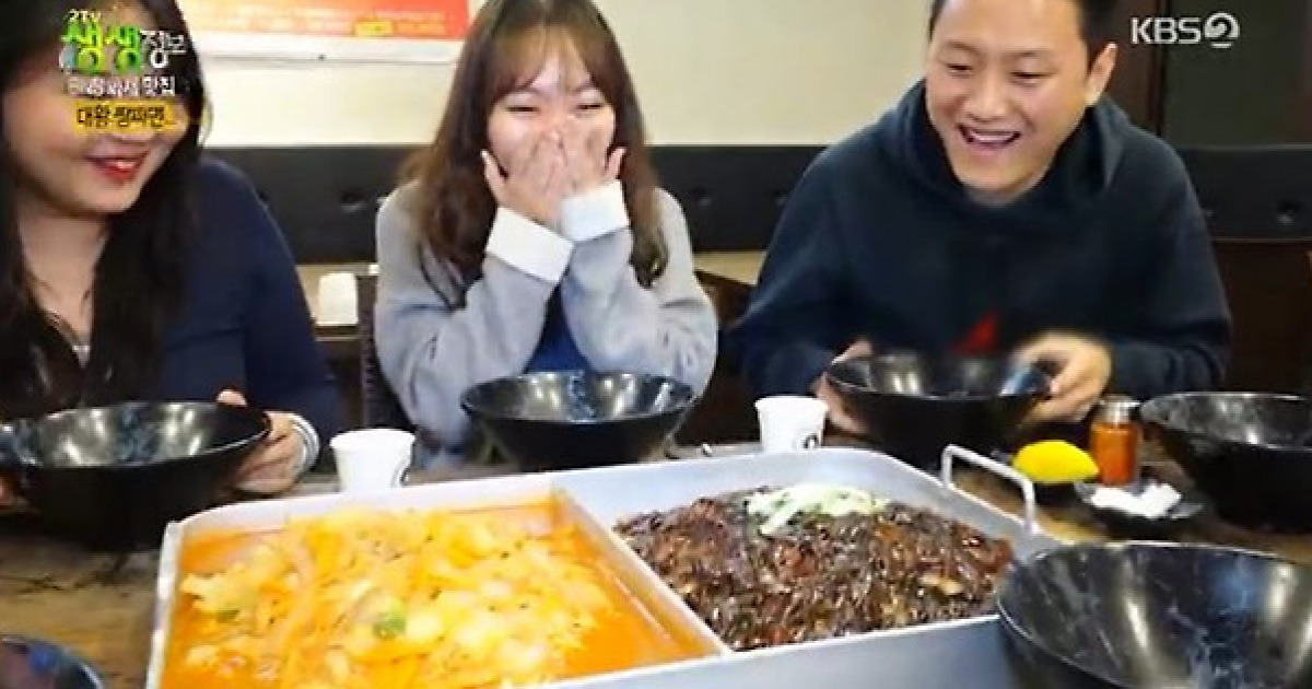'2TV 생생정보' 대왕짬짜면 마존vs자연고구마순감자탕, SNS 맛집 어디?