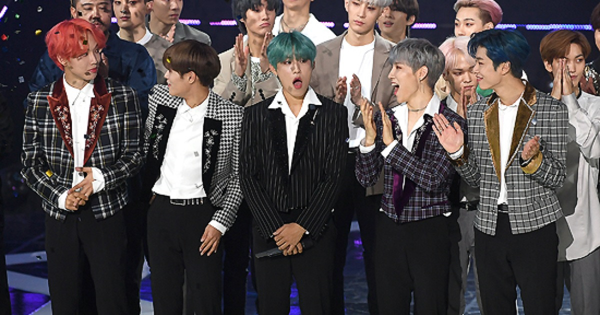 AB6IX, 더쇼 2주 연속 1위라니! [MK포토]