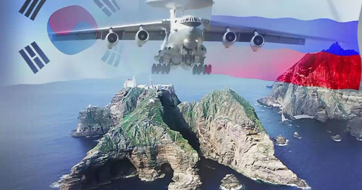 "러시아 군용기 동해 KADIZ 진입..F-15K 전투기 등 출격"