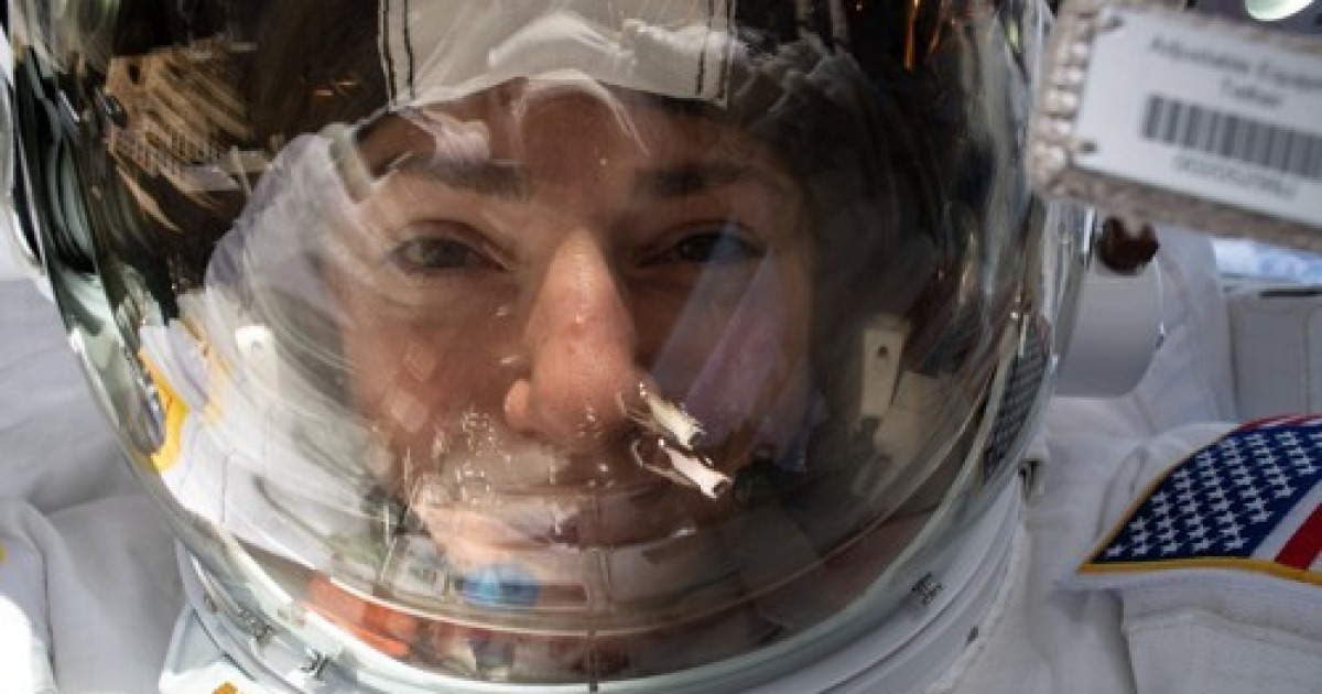 SPACE ISS ALL FEMALE SPACEWALK