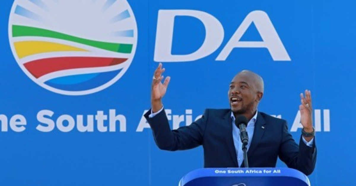(FILE) SOUTH AFRICA PARTIES DA LEADER RESIGNS