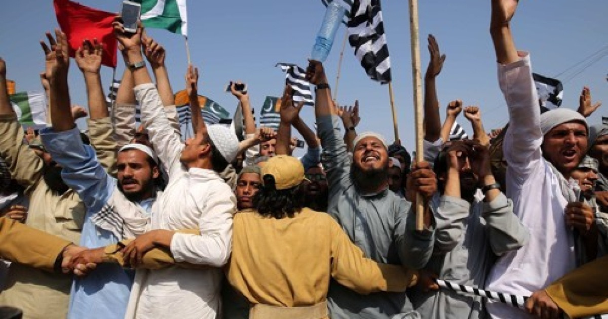PAKISTAN JUIF PROTEST MARCH