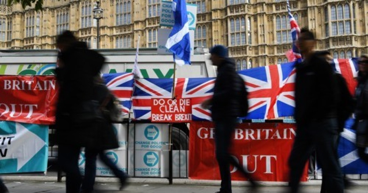 BRITAIN POLITICS BREXIT GENERAL ELECTION