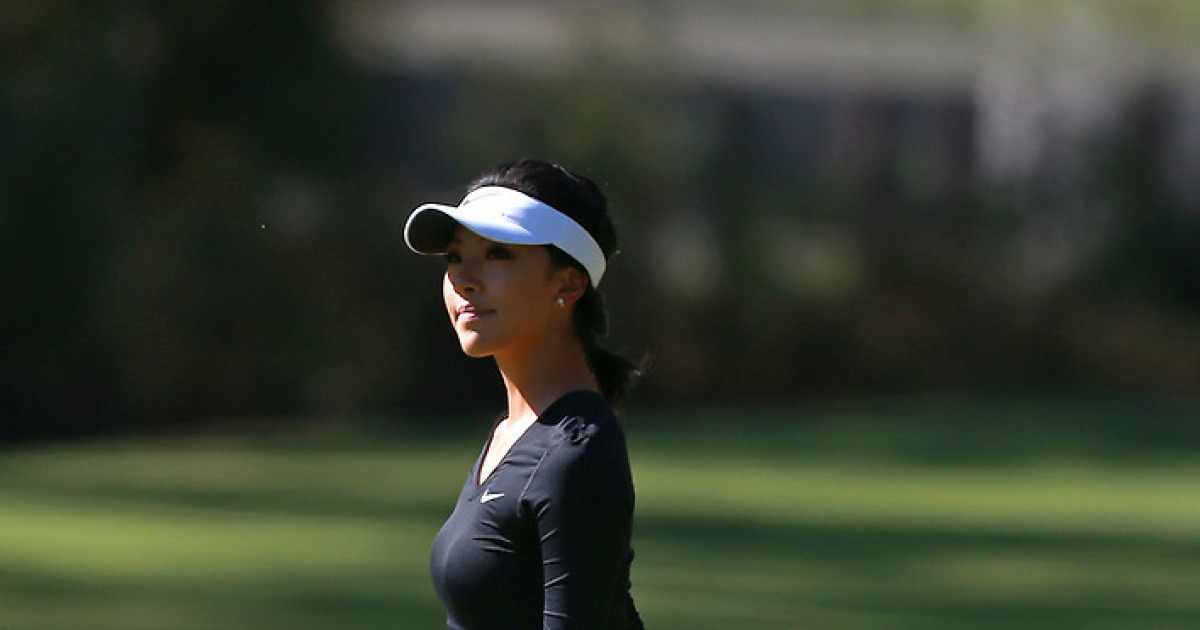 환한 미소로 걸어가는 허무니 'LPGA Q스쿨' [포토엔]