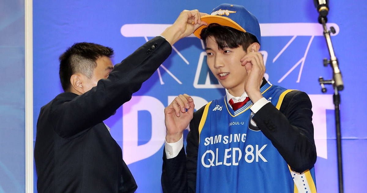 'KBL 1라운드 3순위' 김유택 코치 아들 김진영