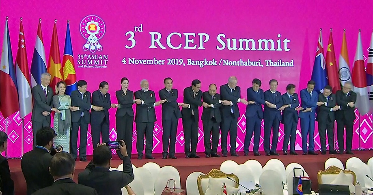 [속보] 세계 최대 FTA 'RCEP' 인도 빼고 15개국 협정문 타결