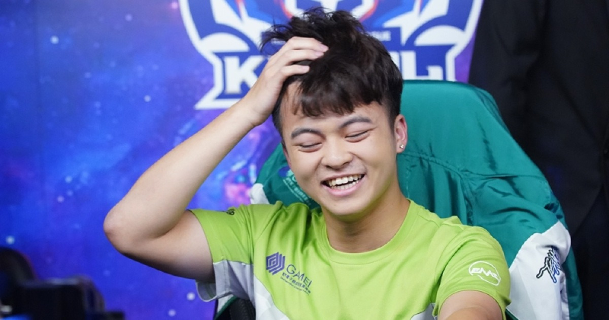 [포토] KRKPL PO 2R 진출 'ACE' 호이존깃 '승리 미소'