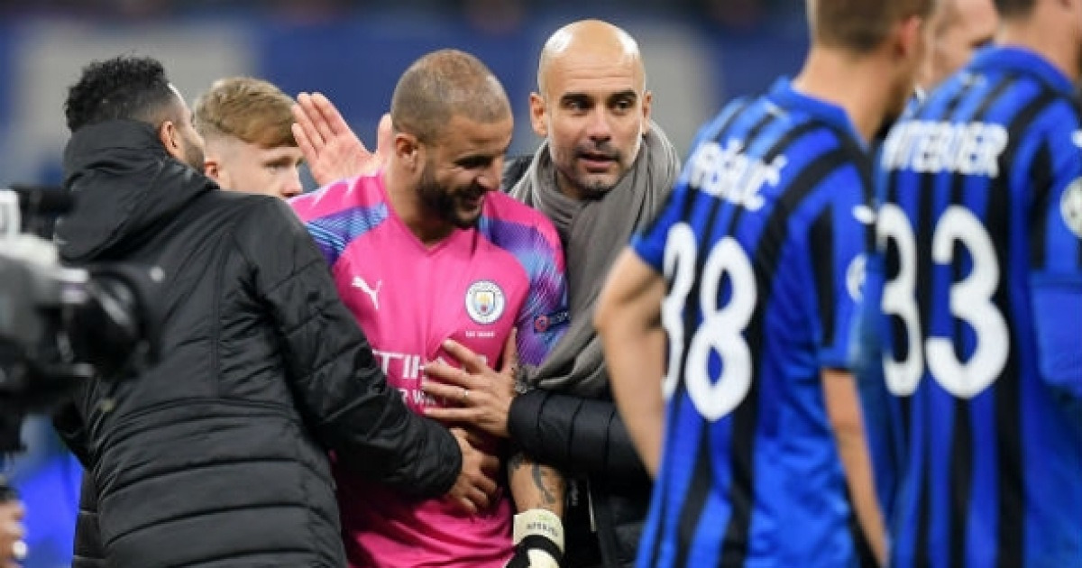 [UCL ISSUE] '수문장' 워커의 탄생..예능 아닌 무실점에 펩도 '미소'