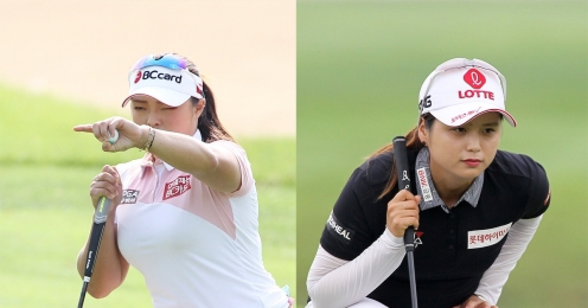 '상금왕 라이벌' 장하나, 최혜진과 정면 대결에서 한발짝 앞서 [KLPGA ADT캡스 챔피언십]