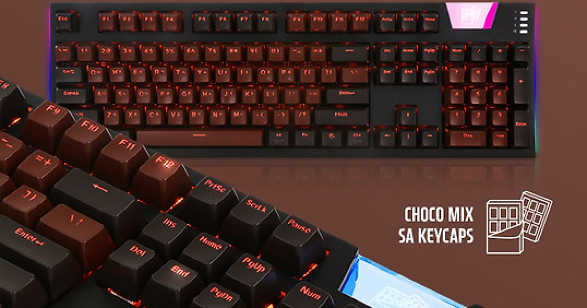 앱코, 국민 키보드 SA K660 ARC 초코 출시